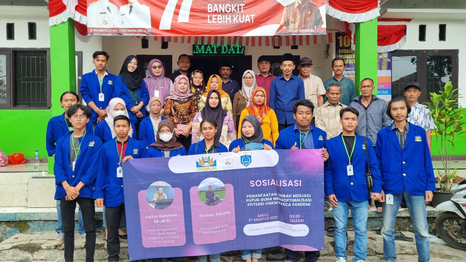 BANGUN KESADARAN MASYARAKAT OPTIMALKAN POTENSI UMKM, KKM KELOMPOK 24 ...