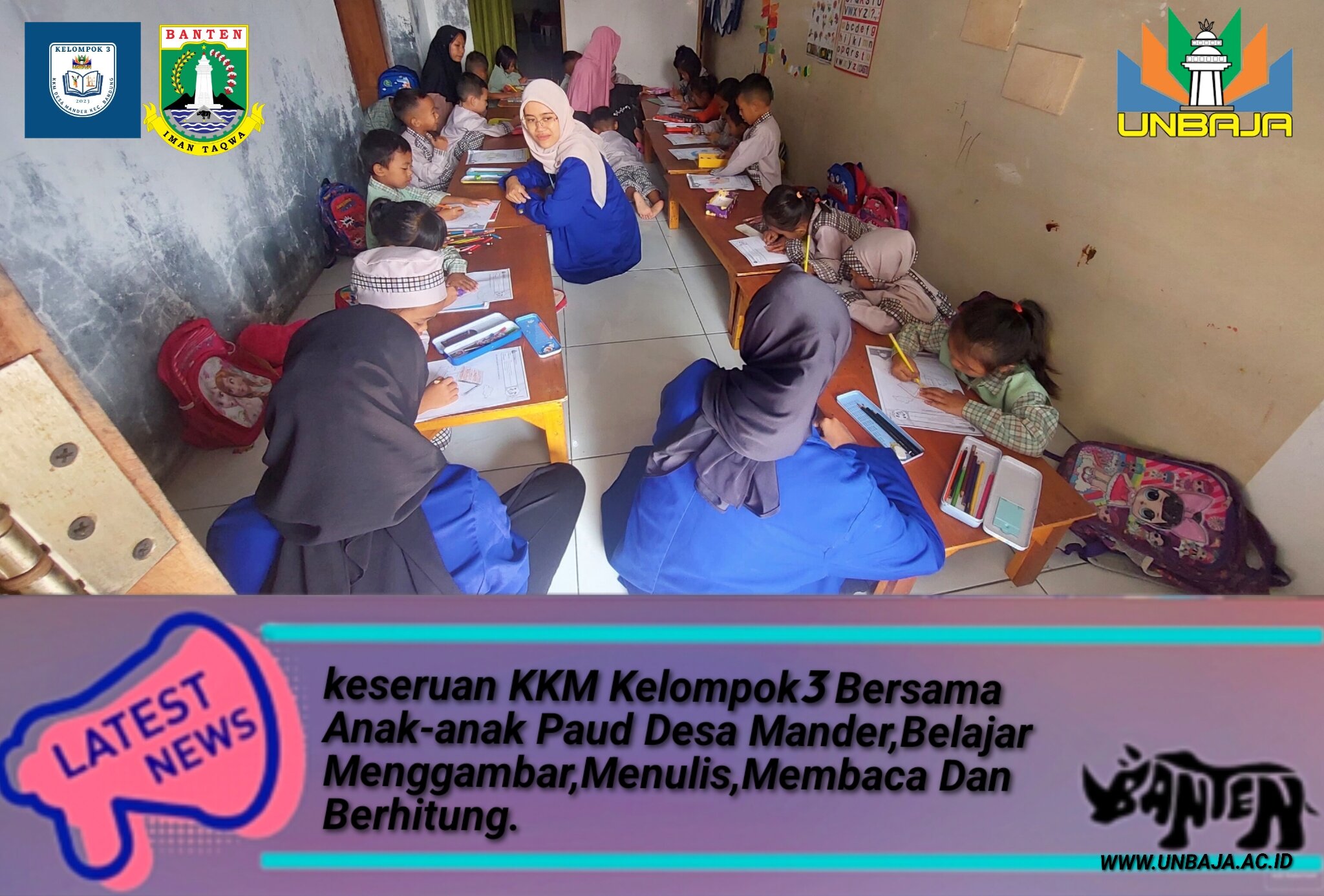 Keseruan KKM Kelompok3 Bersama Anak-anak Paud Desa Mander,Belajar ...