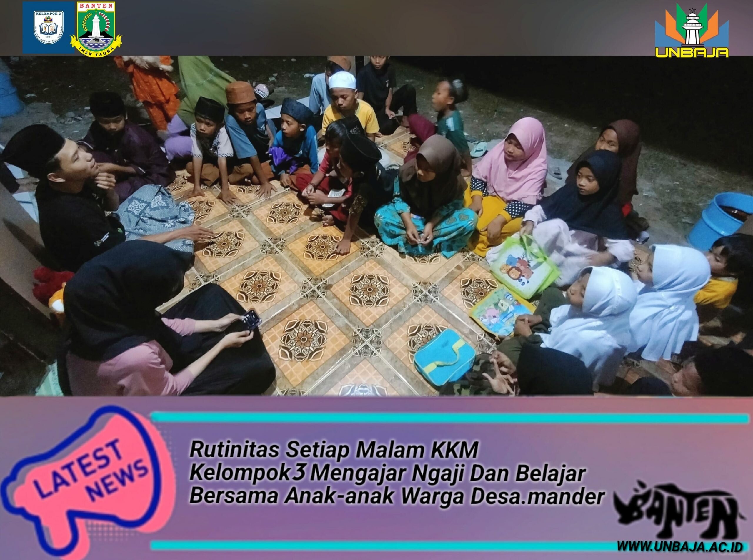 Rutinitas Setiap Malam KKM Kelompok3 Mengajar Ngaji Dan Belajar Bersama ...